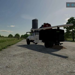 1997 GMC C7500 Chip Truck v1.0 FS22 Mod | Farming Simulator 22 Mod