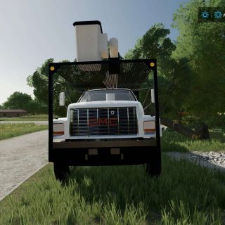 1997 GMC C7500 Chip Truck v1.0 FS22 Mod | Farming Simulator 22 Mod