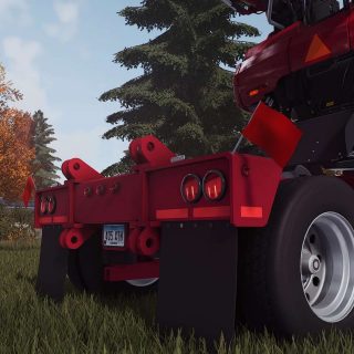 2-axle Lowboy V1.0 FS22 Mod | Farming Simulator 22 Mod
