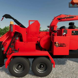 2018 Morbark Beever M18R Tandem Axel Wood Chipper v1.0 FS22 Mod ...