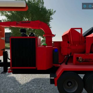 2018 Morbark Beever M18R Tandem Axel Wood Chipper v1.0 FS22 Mod ...