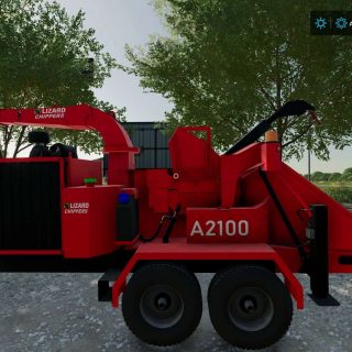2018 Morbark Beever M18R Tandem Axel Wood Chipper v1.0 FS22 Mod ...