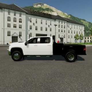 2020 Chevy Silverado 3500 v1.0 FS22 Mod | Farming Simulator 22 Mod