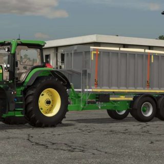 Aluminum 3 Axle Trailer v1.0 FS22 Mod | Farming Simulator 22 Mod