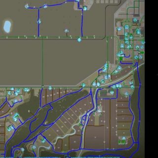 Autodrive route network for Frontier map v1.0 FS22 Mod | Farming ...