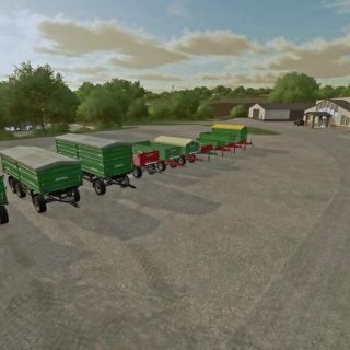 Autoload Bale Trailer Pack v1.1 FS22 Mod | Farming Simulator 22 Mod