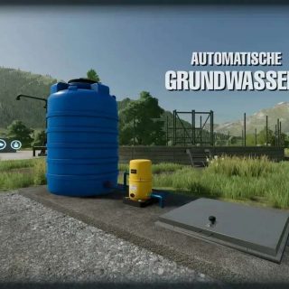 Automatic Water Pump v1.0 FS22 Mod | Farming Simulator 22 Mod