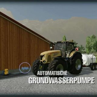 Automatic Water Pump v1.0 FS22 Mod | Farming Simulator 22 Mod