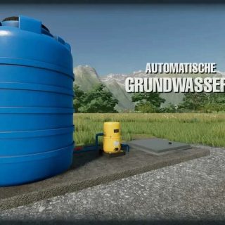 Automatic Water Pump v1.0 FS22 Mod | Farming Simulator 22 Mod