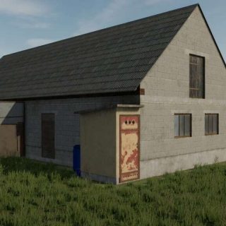 Barn With Chicken Coop v1.0 FS22 Mod | Farming Simulator 22 Mod