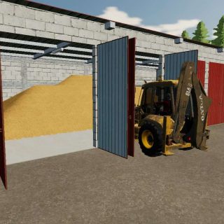 Brick garage v1.0 FS22 Mod | Farming Simulator 22 Mod