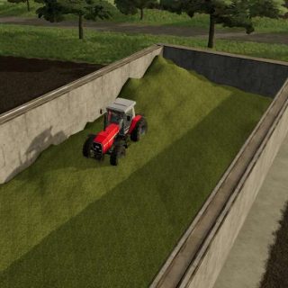 Bunker Silo Worker v1.0 FS22 Mod | Farming Simulator 22 Mod