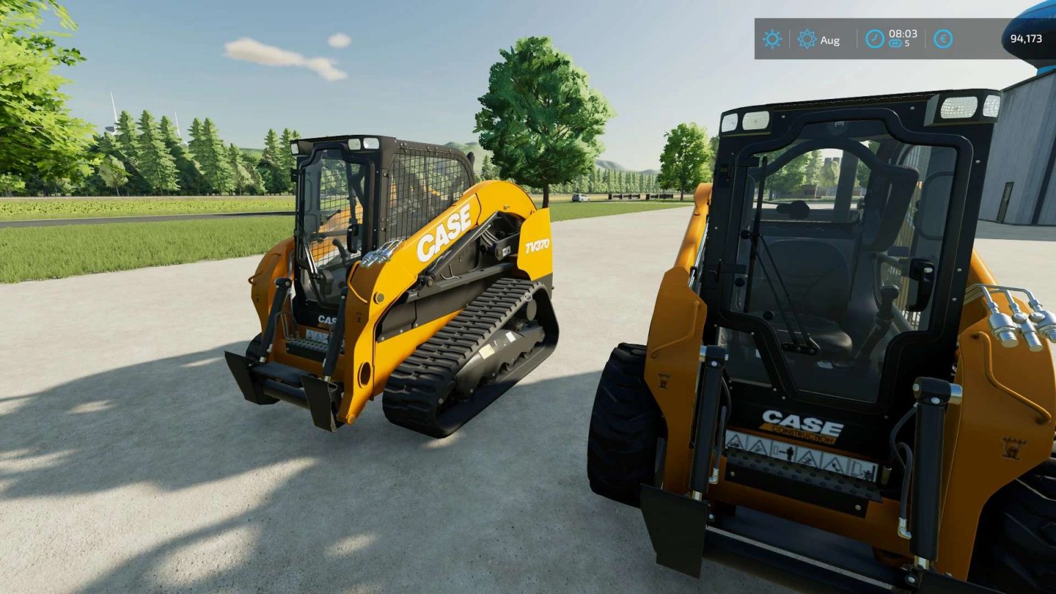 CASE SV280 & TV370 Skidsteer Pack v1.0 FS22 Mod | Farming Simulator 22 Mod