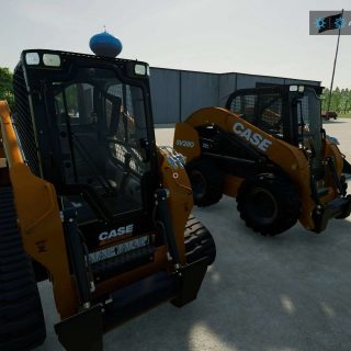CASE SV280 & TV370 Skidsteer Pack v1.0 FS22 Mod | Farming Simulator 22 Mod