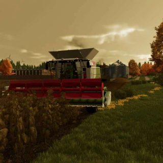 Claas C600 Sunflower BETA v1.0 FS22 Mod | Farming Simulator 22 Mod