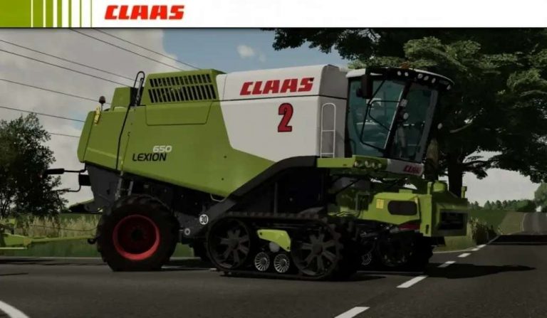 Claas Lexion 600-700 Super Series v1.0 FS22 Mod | Farming Simulator 22 Mod