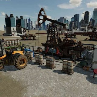 Crude Oil Production v1.0 FS22 Mod | Farming Simulator 22 Mod