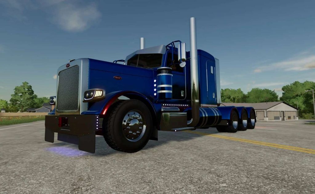 Custom Peterbilt 389 v1.0 FS22 Mod | Farming Simulator 22 Mod