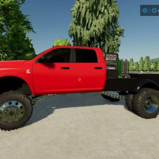 Dodge Ram MoneyMaker Welding Rig v1.0 FS22 Mod | Farming Simulator 22 Mod