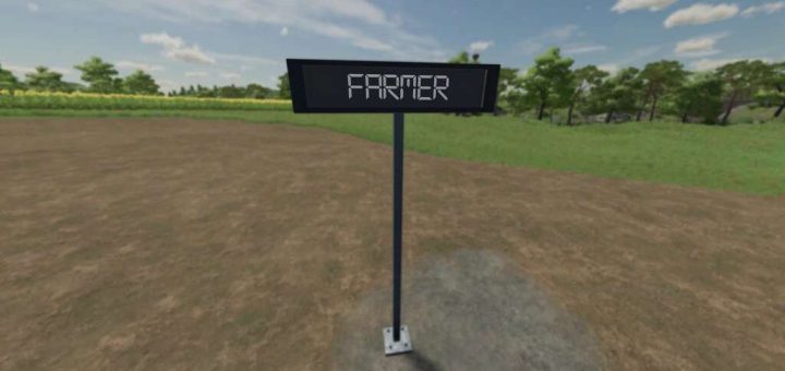 Customizable Digital Signs Mods | Farming Simulator 22 Mods