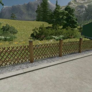 European Fence Pack v1.0 FS22 Mod | Farming Simulator 22 Mod