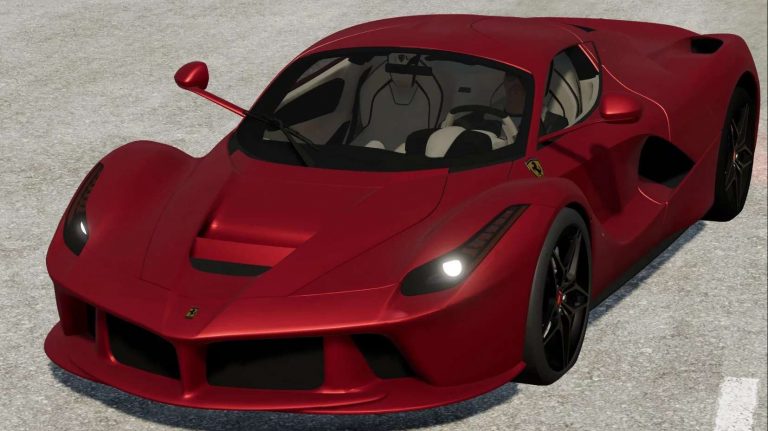 Ferrari LaFerrari v1.3 FS22 Mod | Farming Simulator 22 Mod