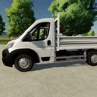 Fiat Ducato paysagiste v1.1 FS22 Mod | Farming Simulator 22 Mod