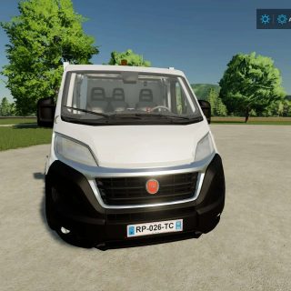 Fiat Ducato paysagiste v1.1 FS22 Mod | Farming Simulator 22 Mod