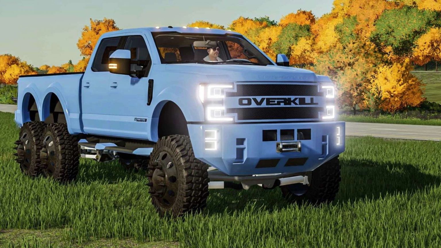 Ford F550 Overkill v1.1 FS22 Mod | Farming Simulator 22 Mod