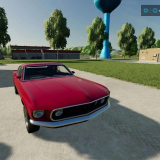 Ford Mustang v2.1 FS22 Mod | Farming Simulator 22 Mod
