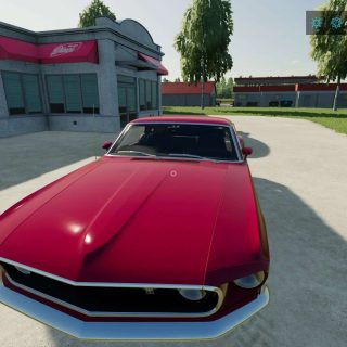 Ford Mustang v2.1 FS22 Mod | Farming Simulator 22 Mod