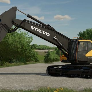 40-60 Ton Excavator Bucket Pack v2.0 FS22 Mod | Farming Simulator 22 Mod
