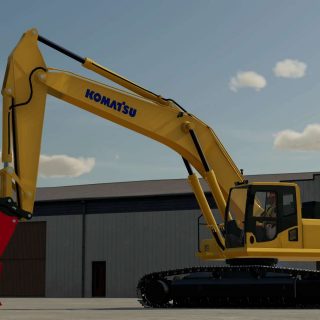 40-60 Ton Excavator Bucket Pack v2.0 FS22 Mod | Farming Simulator 22 Mod