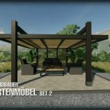 Garden Furniture Set 2 v1.0 FS22 Mod | Farming Simulator 22 Mod