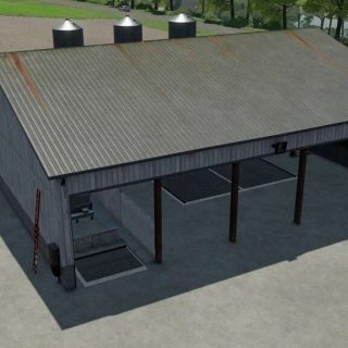 Grain Drying Shed v1.0 FS22 Mod | Farming Simulator 22 Mod