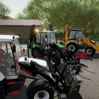 Hidromek 102 Backhoe Loader v1.0 FS22 Mod | Farming Simulator 22 Mod