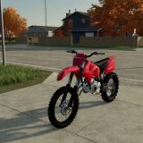Honda Dirtbike v1.2 FS22 Mod | Farming Simulator 22 Mod