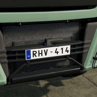 Hungarian License Plates (Prefab) v1.0 FS22 Mod | Farming Simulator 22 Mod