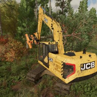 JCB 220X Excavator v1.0 FS22 Mod | Farming Simulator 22 Mod