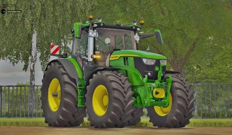 John Deere 6R SERIES Extra v1.0 FS22 Mod | Farming Simulator 22 Mod