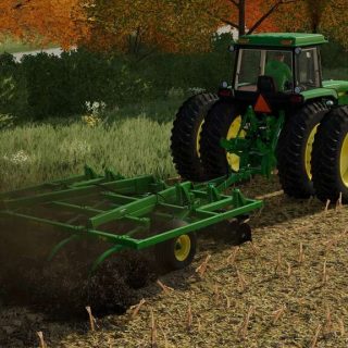 John Deere 712 Mulch Tiller v1.0 FS22 Mod | Farming Simulator 22 Mod