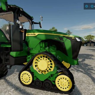 John Deere 8RX loader edit v1.0 FS22 Mod | Farming Simulator 22 Mod