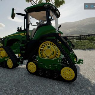 John Deere 8RX loader edit v1.0 FS22 Mod | Farming Simulator 22 Mod