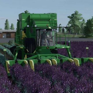 John Deere CS 690 And 606SH/608SH Lavender v1.0 FS22 Mod | Farming ...