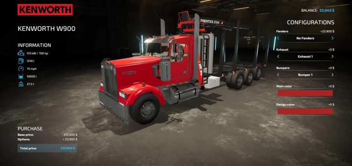kenworth Mods | Farming Simulator 22 Mods