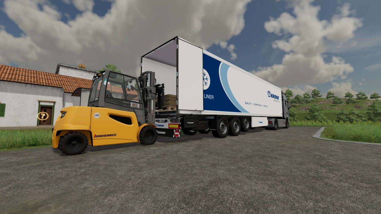 Krone Cool Liner V1.1 FS22 Mod | Farming Simulator 22 Mod