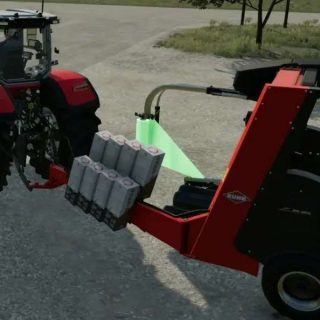 Kuhn SW4014 Hesston Wrapper v1.0 FS22 Mod | Farming Simulator 22 Mod