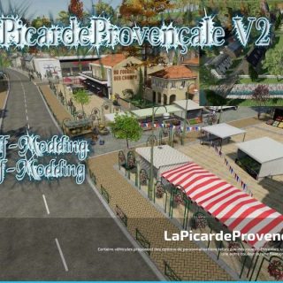La Picarde Provençale v2.0 FS22 Mod | Farming Simulator 22 Mod
