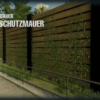 Landbauer Soundproof Wall v1.0 FS22 Mod | Farming Simulator 22 Mod