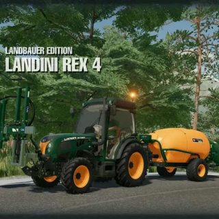Landini REX 4 LE v1.0 FS22 Mod | Farming Simulator 22 Mod